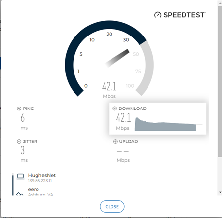 Speed Test at Each End Point